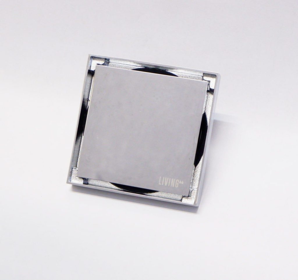 LIVING Floor Drain 100 (chrome) | 220 Taps n Tiles